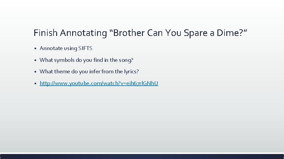 English 2 October 29 30 Daily Learning Targets