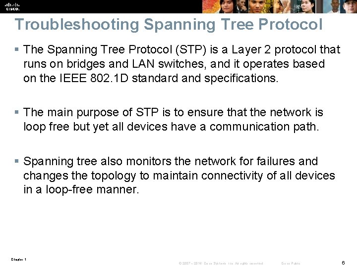 Chapter 10 Troubleshooting Case Study RADULKO Transport CCNP