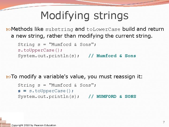 Building Java Programs Chapter 4 Lecture 4 3