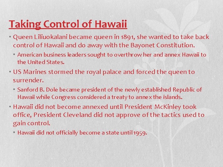 CHAPTER 17 ENTERING THE WORLD STAGE The Big