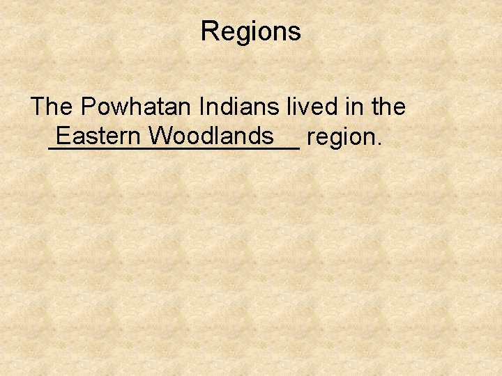 2 nd Grade Native Americans Review By Wendy
