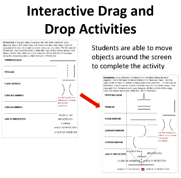 Optics Digital Interactive Notebook Chapter 1 Light Chapter