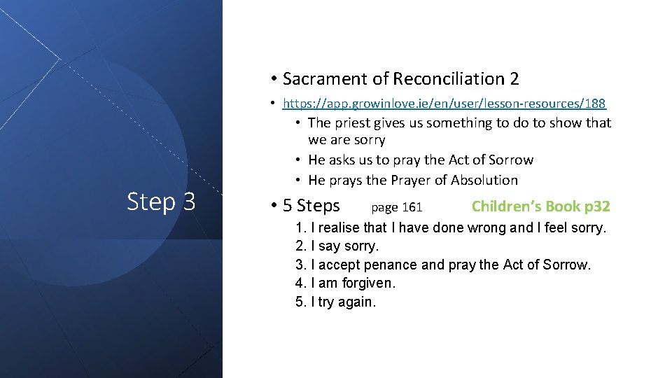 First Reconciliation 2021 Preparing to Celebrate the Sacrament