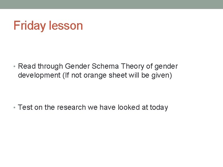 PSYCHOLOGICAL EXPLANATIONS Cognitive development theory Kohlbergs stages of