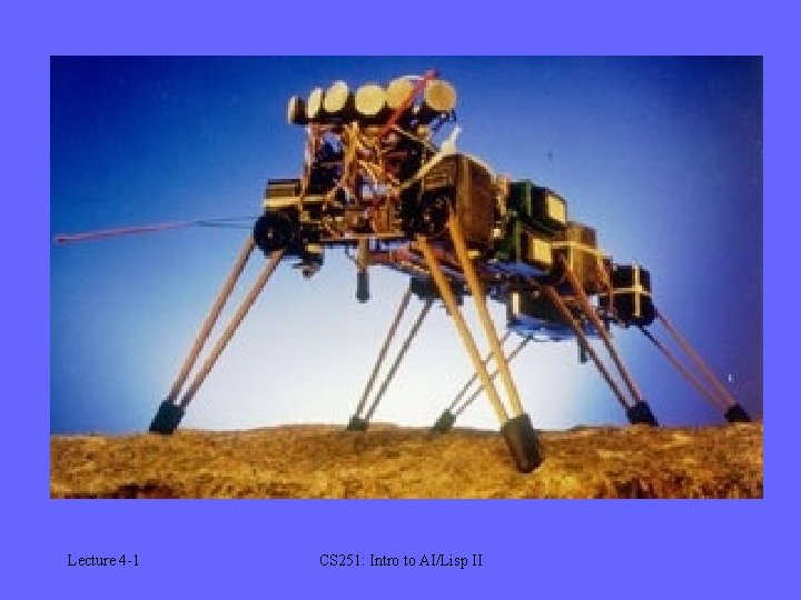 Robots In Action Lecture 4 1 Cs 251