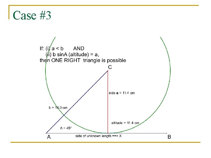T 3 2 Sine Law The Ambiguous Case