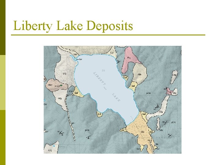 Liberty Lake Watershed Analysis Brian E Drake The