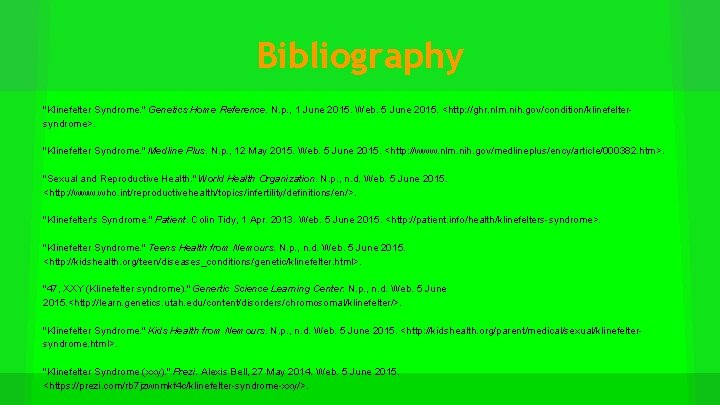 Klinefelter Syndrome By Abanoub Narouz and Omar Definition