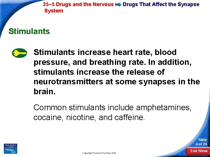 Biology Slide 1 of 24 Copyright Pearson Prentice