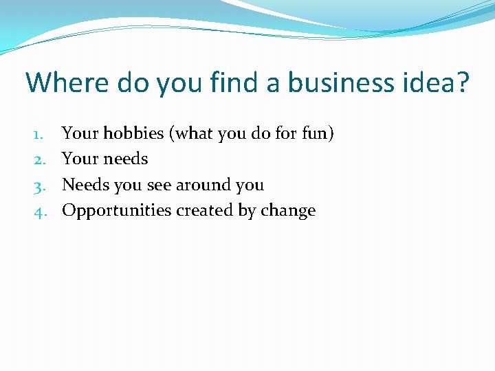 Entrepreneurship Week 1 Class 2 The Business Plan