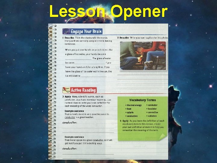 Learning Objectives I can differentiate between thermal energy