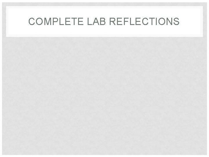 WARMUP FORM GROUPS OF 3 Objective What We