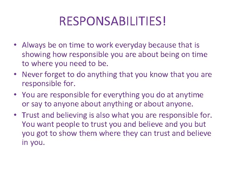 Appropriate vs Inappropriate Behaviors Jodie Jones 1 st