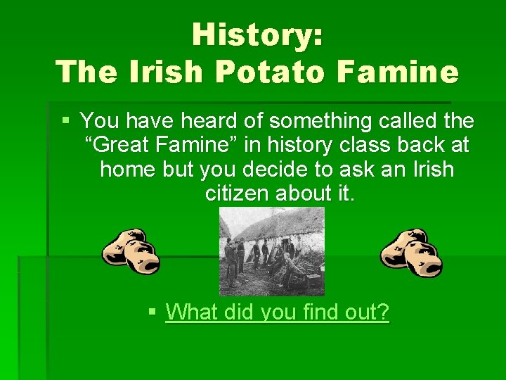 Virtual Field trip to Ireland Mrs Ashbys 4