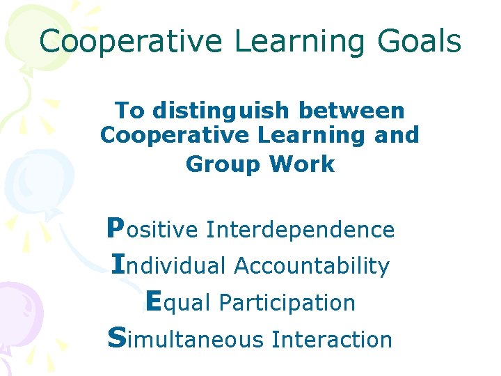 Cooperative Learning Its All About Engagement Implementation In