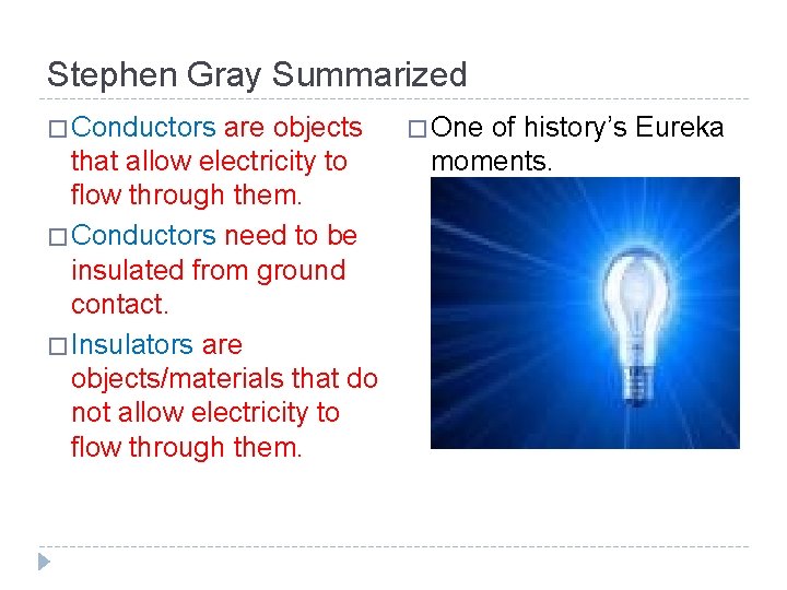 ELECTRICITY 1 Important Historical Figures Electricity B C