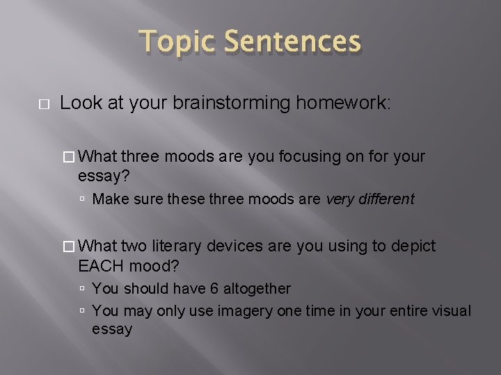 INTRODUCTION TO YOUR VISUAL ESSAY Red Badge of