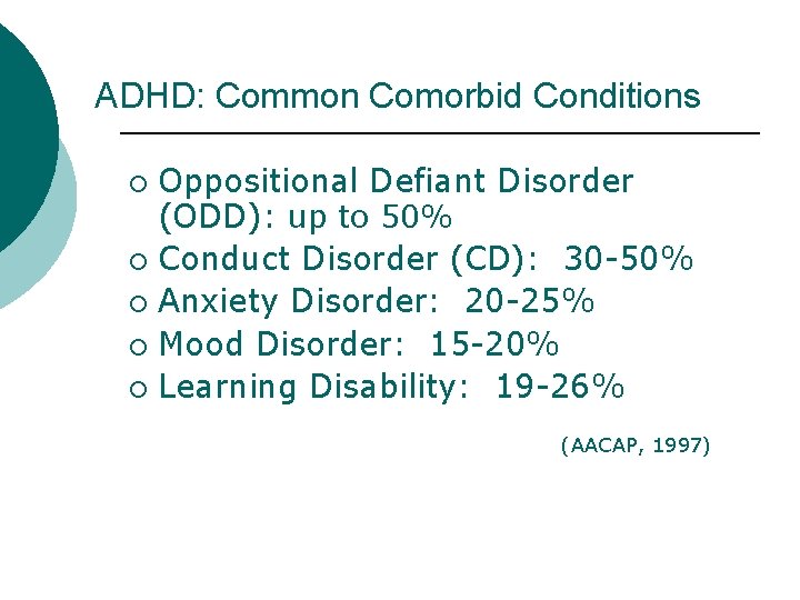 ADHD A Brief Introduction A neurodevelopmental disorder of