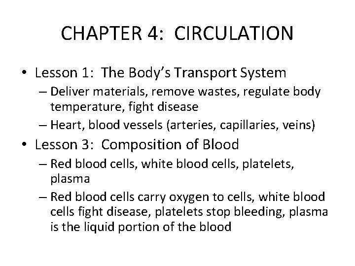 CSA4 REVIEW HUMAN BODY SOUND LIGHT CHAPTER 1