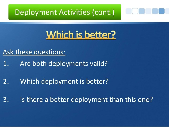 Software Architecture Chapter 10 Deployment and Mobility PART