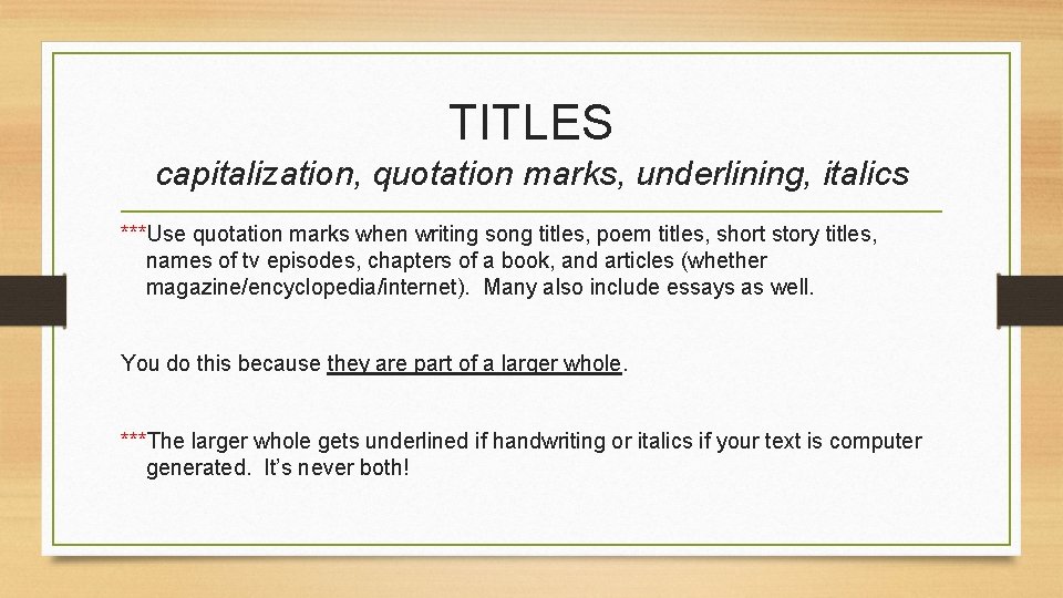 Top Ten 8 Punctuation problems APOSTROPHES The 2