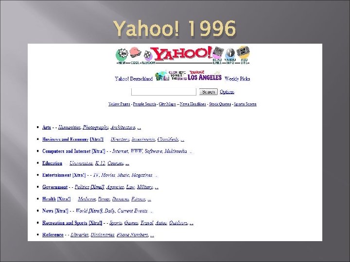 TRENDS IN THE WEB SPACE FROM AN INSIDER