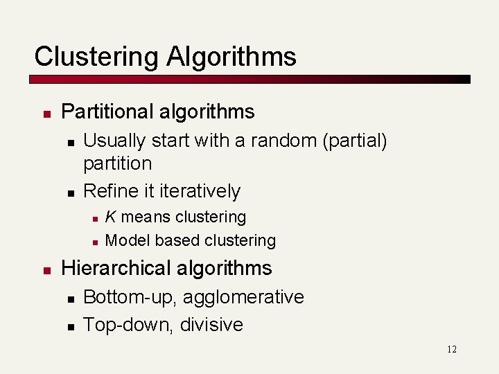 Flat Clustering Adapted from Slides by Prabhakar Raghavan