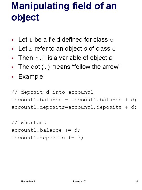 Previous Lecture Iterationthe For Loop Nesting String Objects 2339
