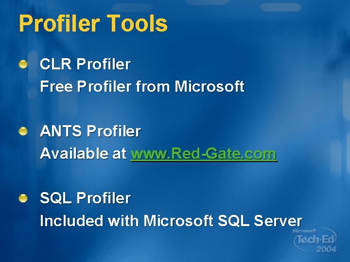 DEV 411 ASP NET Best Practices For Performance