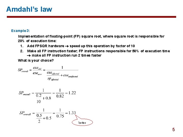 1 3 Evaluating Performance Workload Benchmarks small code