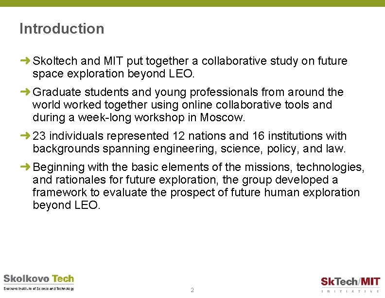 Evaluating International Collaboration for Human Exploration Beyond LEO