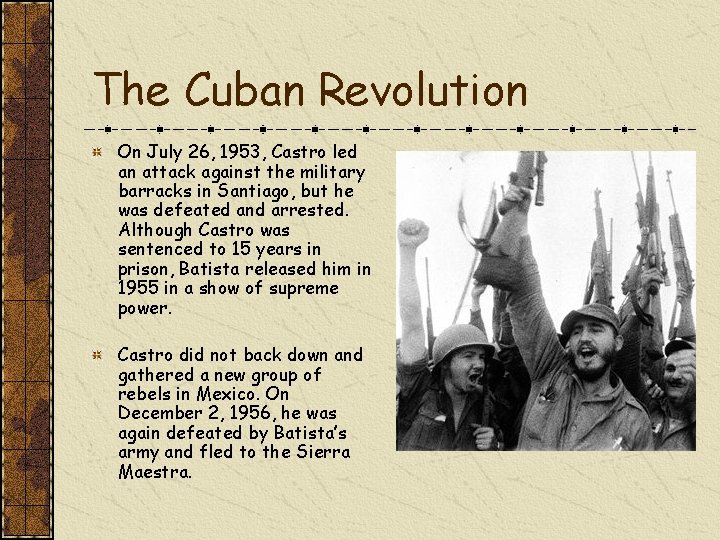 Revolution in Latin America Zapatistas and Cuban Revolution