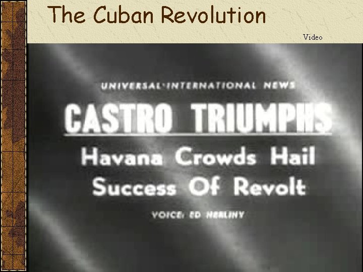 Revolution in Latin America Zapatistas and Cuban Revolution