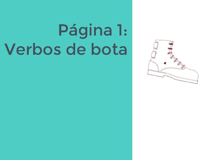 Un repaso de Espaol II Pgina 1 Verbos