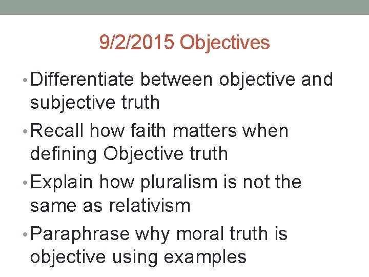 BE PREPARED Archdiocese of Mobile Tyler Rosser 334