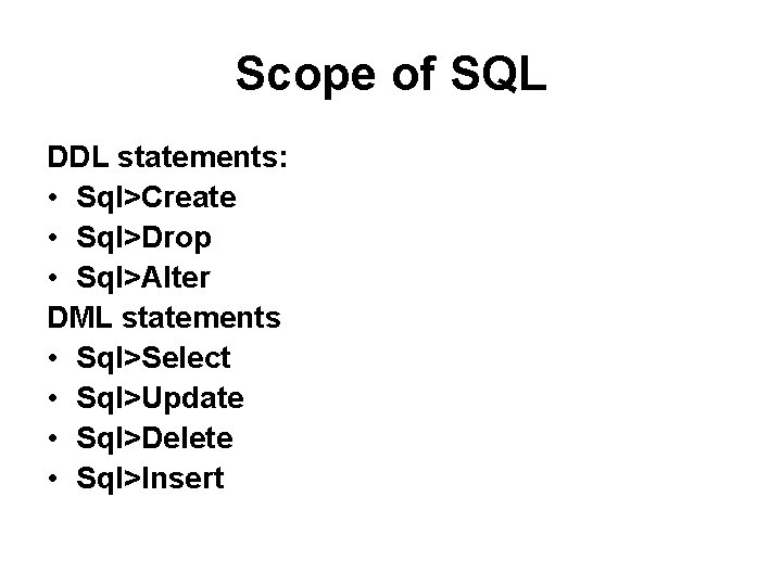 Lecture 3 The Relational Db Model Learning Objectives