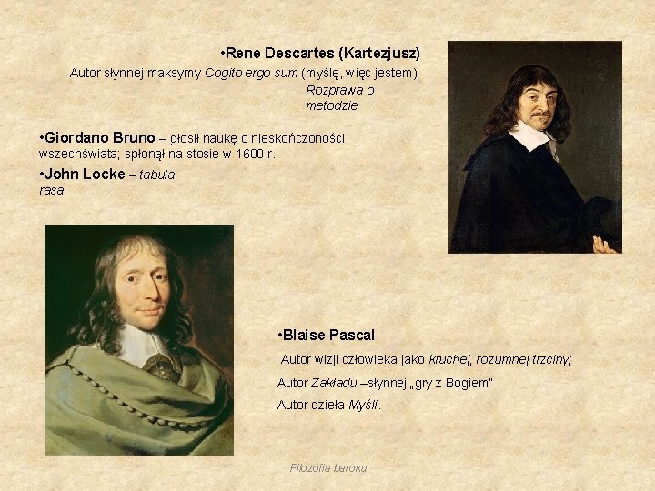 BAROK Wojna trzydziestoletnia 1618 1648 Rzdy kardynaa Richelieu