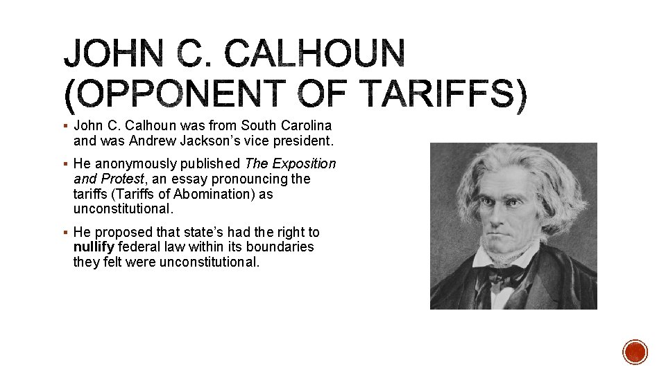 Ordinance of Nullification Force Bill Webster Haynes Debate