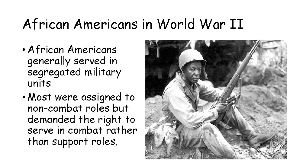 Minorities Contribution to World War II Review 1