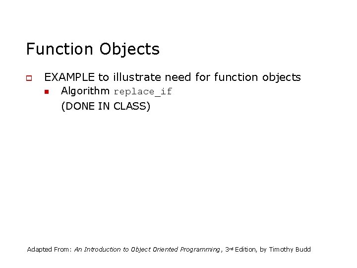 Csci383 Objectoriented Programming Design Lecture 27 Iterators O 9587