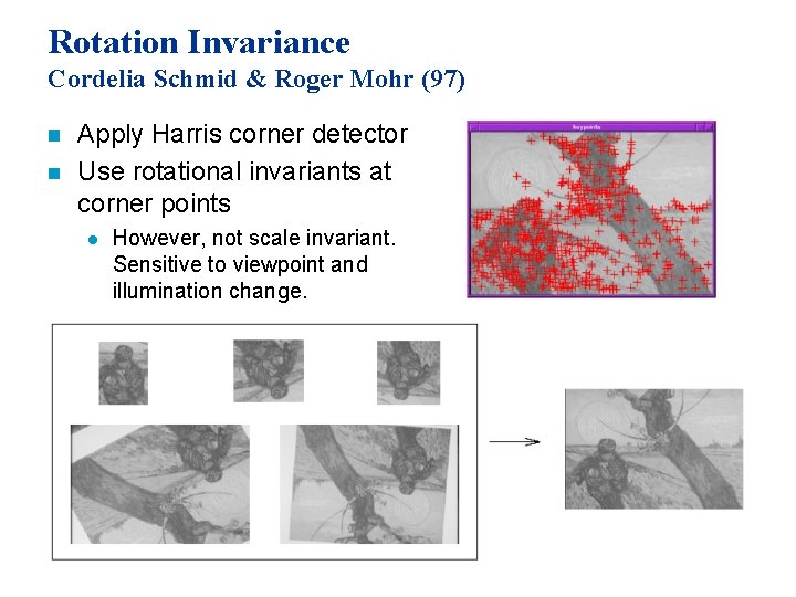 Object Recognition using Invariant Local Features Goal Identify