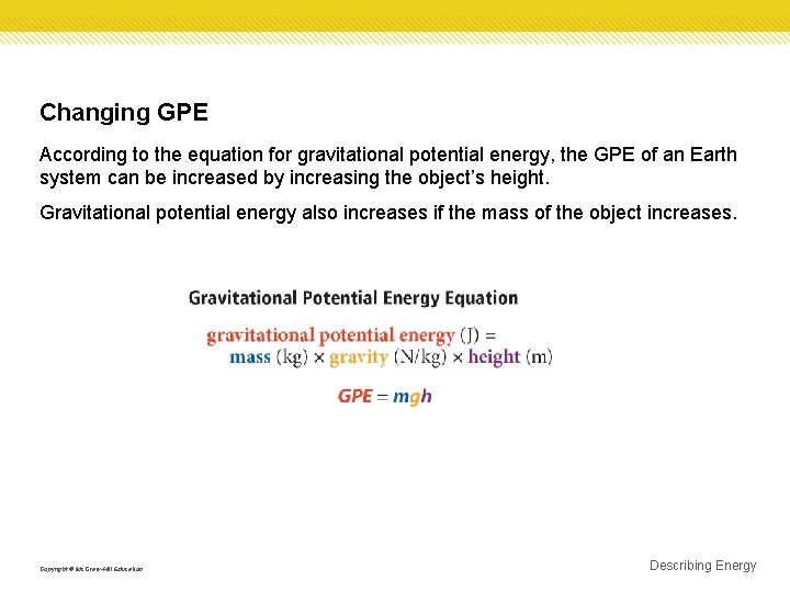 Essential Questions What is the difference between kinetic