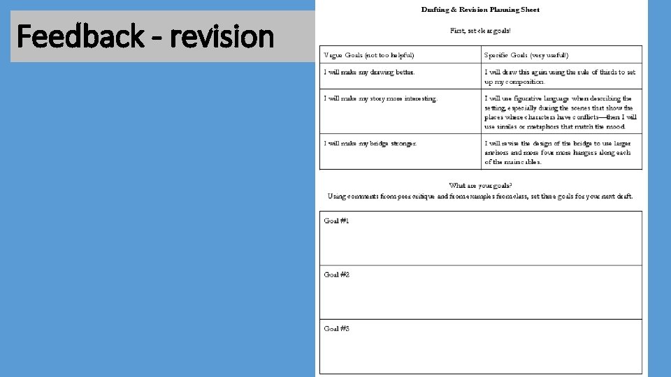 Assessment Timing Taking PBL to the Next Level