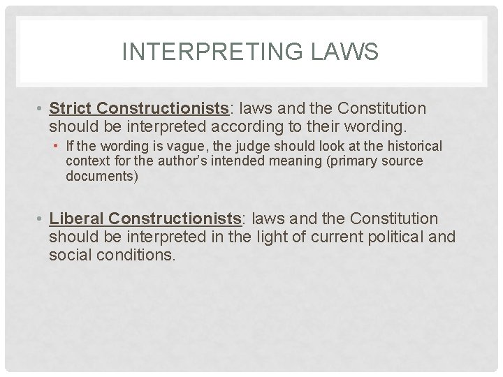 JUDICIAL BRANCH PART I ARTICLE III SECTION I
