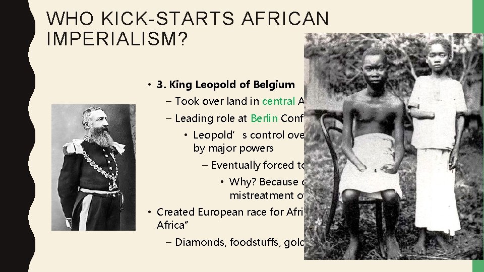 IMPERIALISM IN AFRICA BELLRINGER 120 AND 123 1