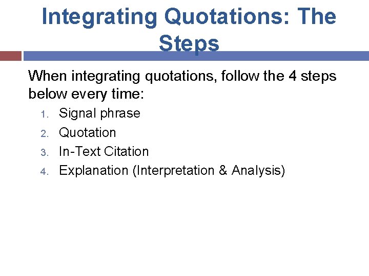 EVERYTHING YOU NEED TO KNOW ABOUT INTEGRATING QUOTATIONS