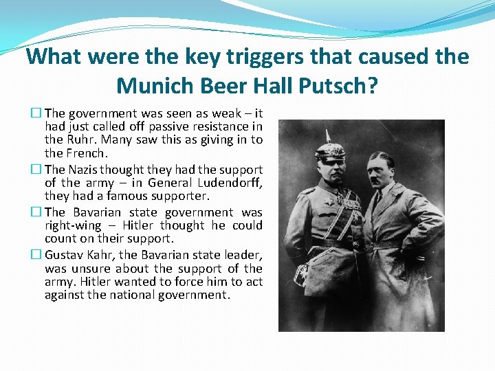 Was the Munich Beer Hall Putsch a success
