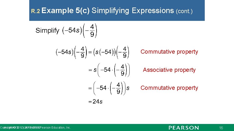 R 2 Real Numbers And Their Properties Sets