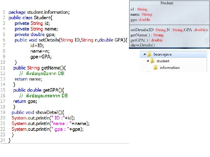6 Object Class String Encapsulation Object Class String