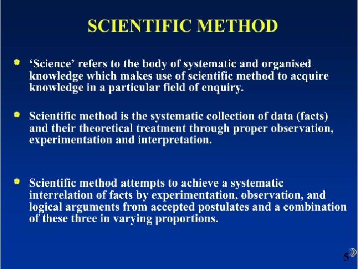 Science and the Scientific Method Science has been